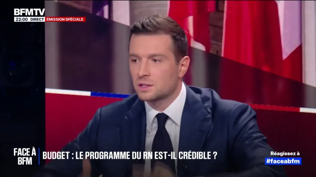 Jordan Bardella: "Nous ne voterons pas ce budget parce que c'est un mauvais budget"