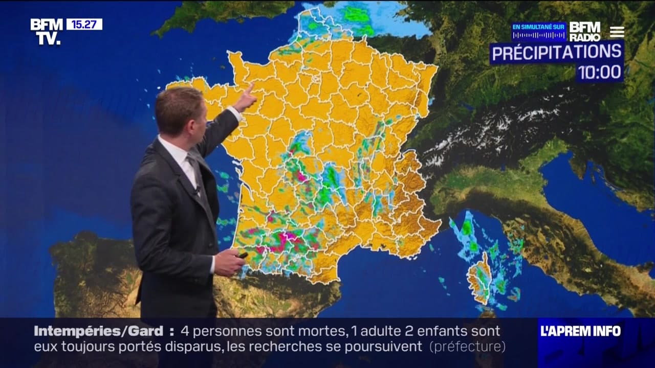 La météo pour ce mardi 12 mars 2024