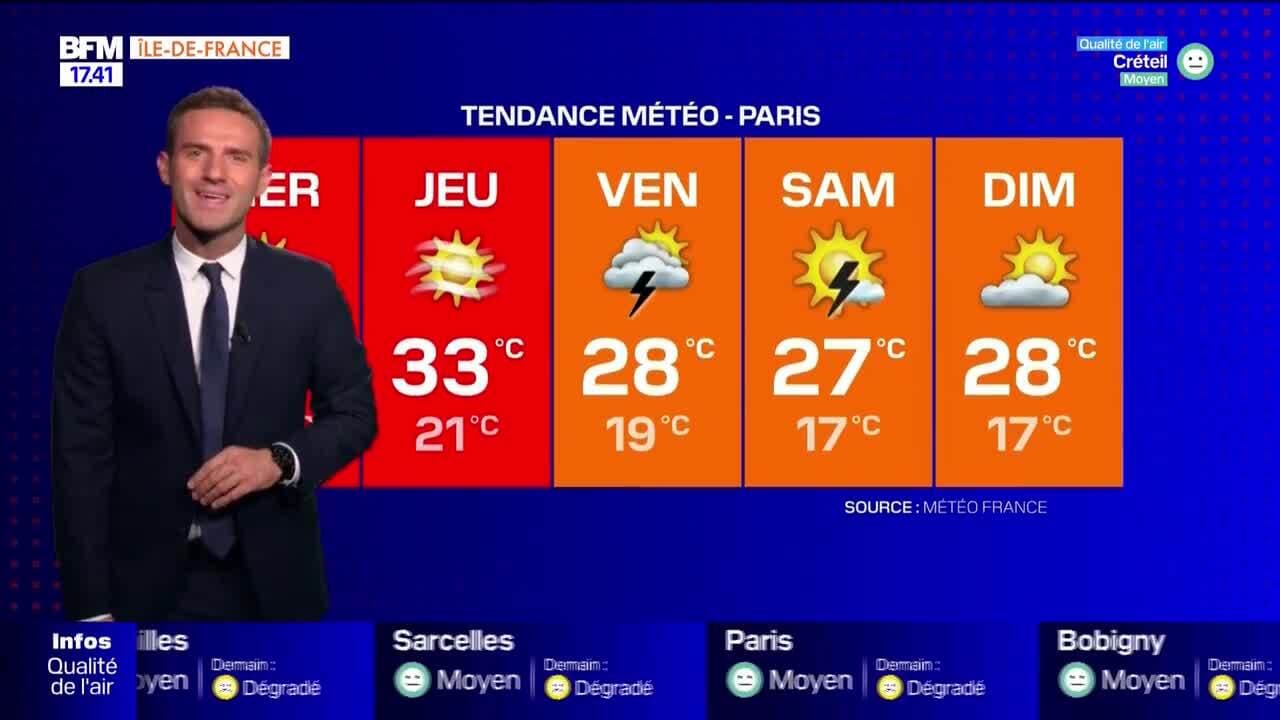 Météo Paris-Ile de France du 23 août: Retour de très belles éclaircies ...
