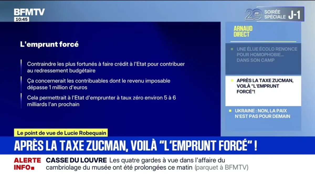 EDITO - Budget: après la taxe zucman, la piste de l’”emprunt forcé” pour les plus fortunés