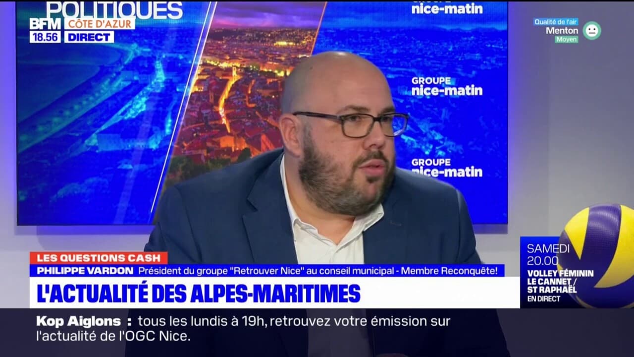 Nice: Philippe Vardon ne craint pas de départ d'élus de son groupe vers ...