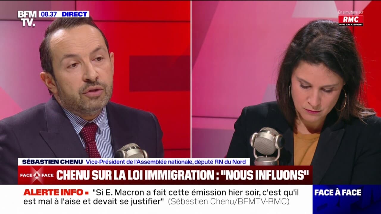 Sébastien Chenu sur la loi immigration: Sébastien Chenu sur la loi immigration: