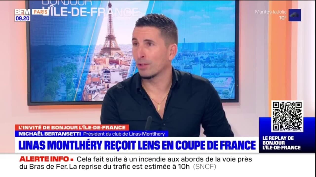 À l'approche du match contre Lens, le président de Linas-Montlhéry ...
