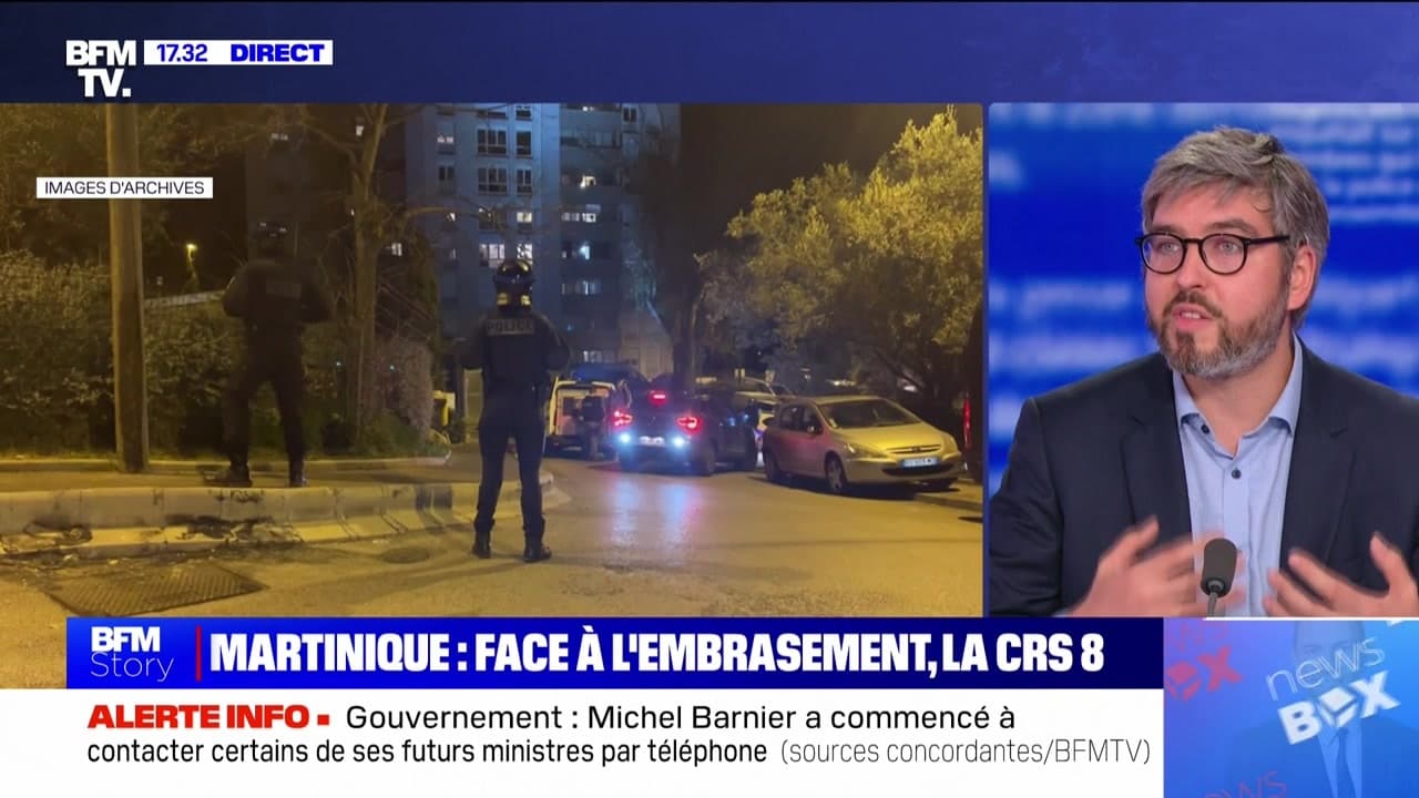 Story 3 : Martinique, face à l'embrasement, la CRS 8 - 21/09