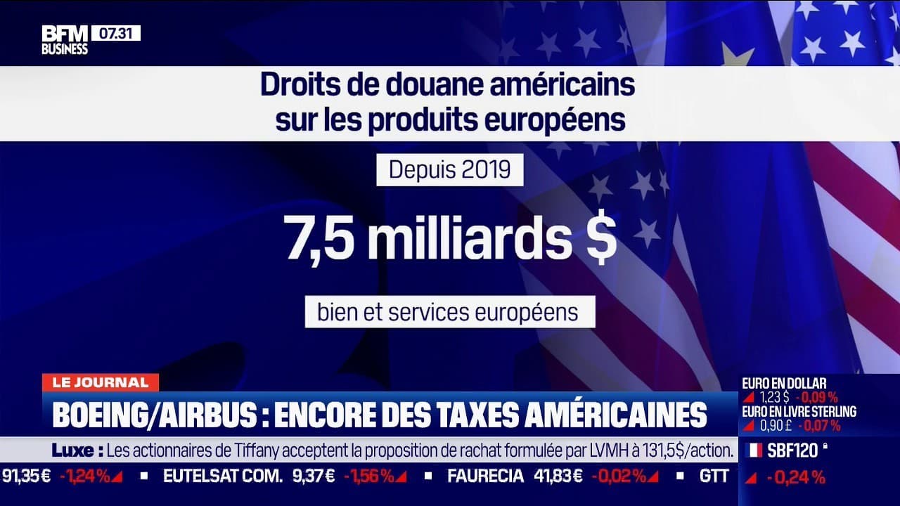Les Etats-Unis annoncent des droits de douane supplémentaires sur des ...