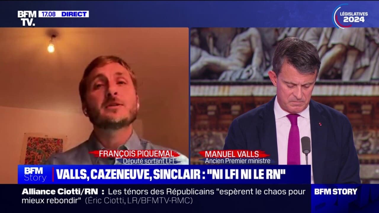 "Classer monsieur Valls comme une personnalité de gauche, c'est faux ...