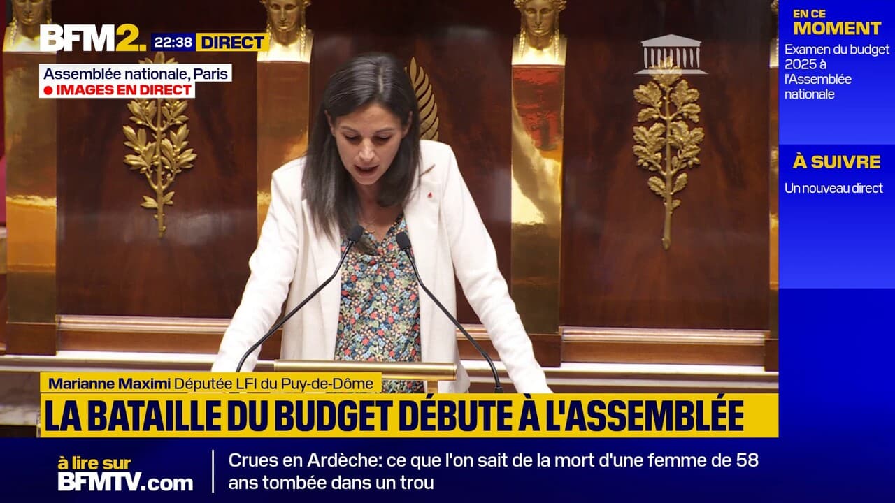 Marianne Maximi (LFI): "Que vous ont-ils promis pour que vous soyez ...