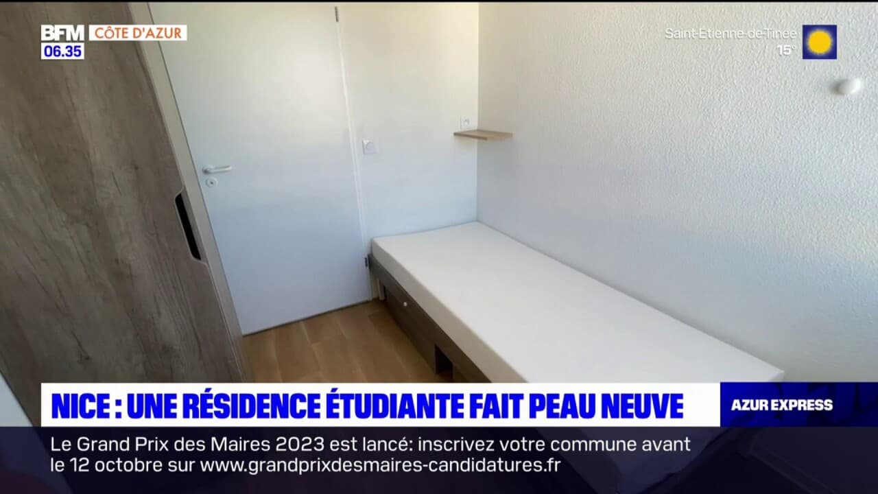 Nice: la résidence universitaire Jean-Médecin a été rénovée pour la rentrée