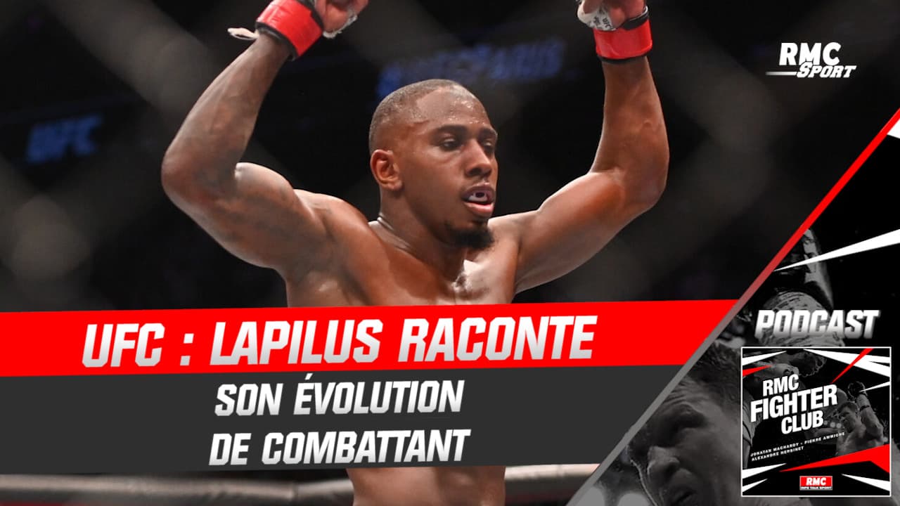UFC : Lapilus raconte son évolution de combattant avant son choc face à ...