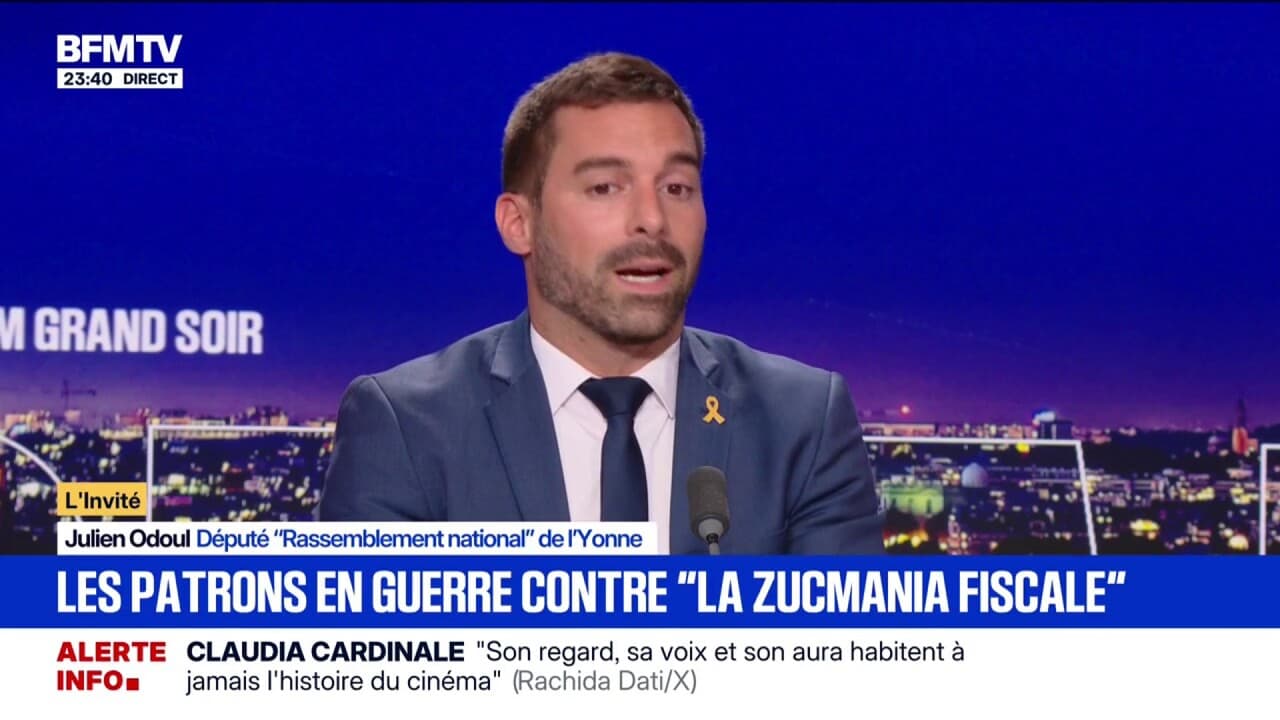 Pour Julien Odoul, député RN, "tant que Sébastien Lecornu n'a pas ...
