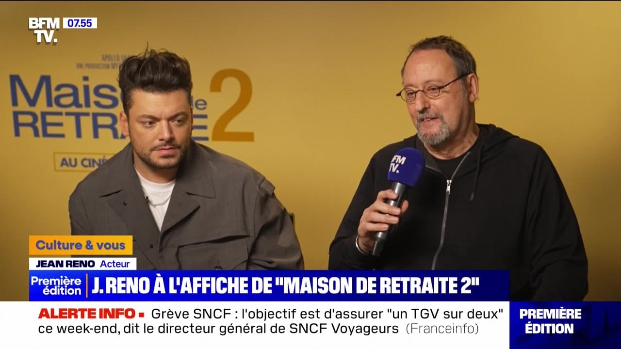 J. Reno à l'affiche de "Maison de retraite 2" - 14/02