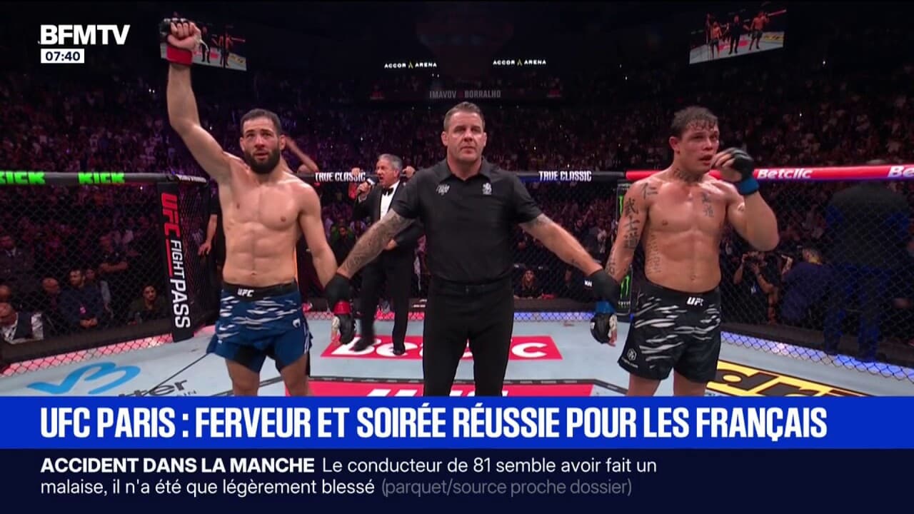 UFC Paris 2025: triomphe absolu pour le MMA Français à l'Accor Arena de ...