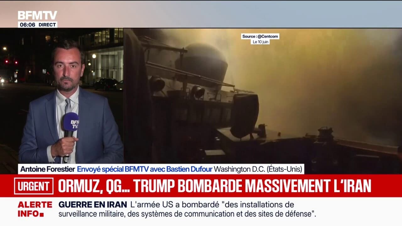 Guerre au Moyen-Orient: Les États-Unis ont lourdement bombardé l'Iran