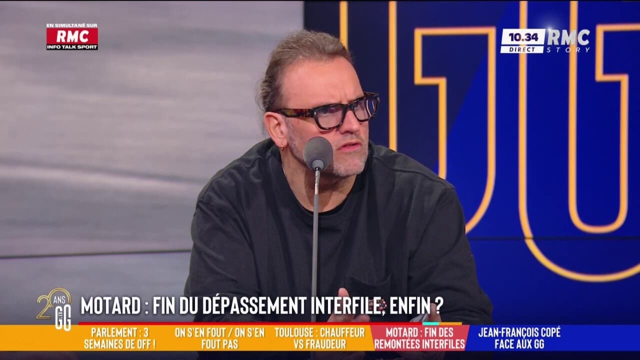 Au 1er janvier, les motards ne pourront plus doubler entre les files ...