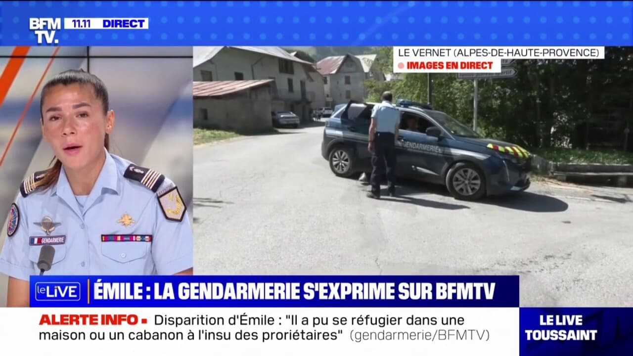 Nassima Djebli, porte-parole de la gendarmerie nationale, remercie ...
