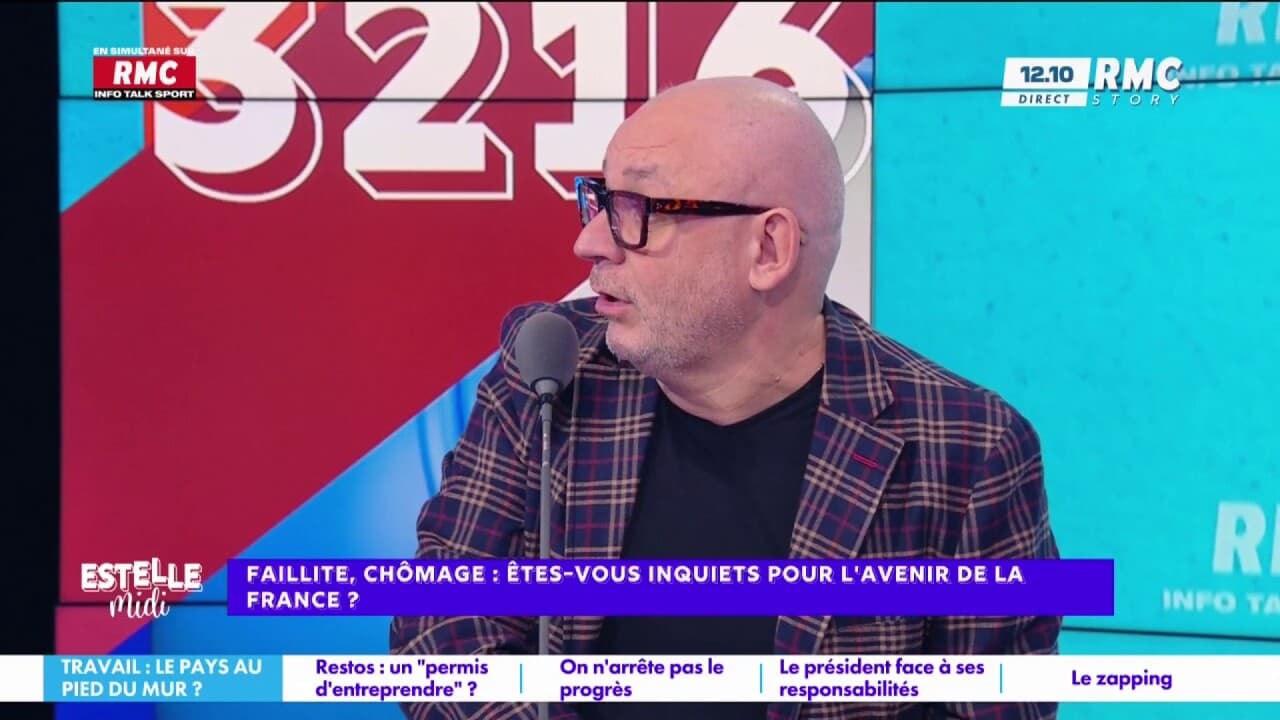 Situation économique française : "Il faut être inquiet", selon Fred Hermel