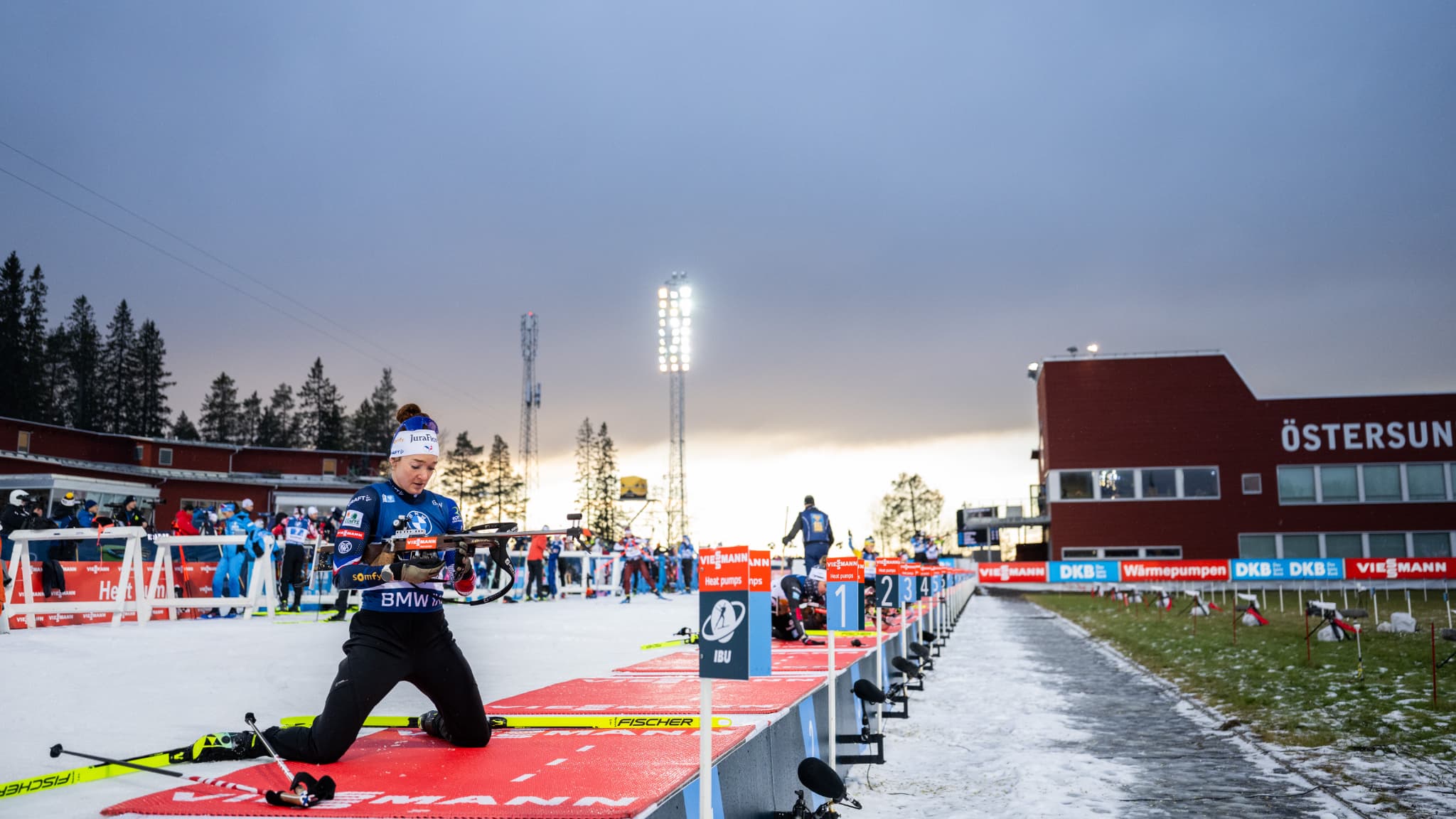 Biathlon: Camille Bened sur le podium, Lou Jeanmonnot quatrième de l'individuel femmes d'Östersund