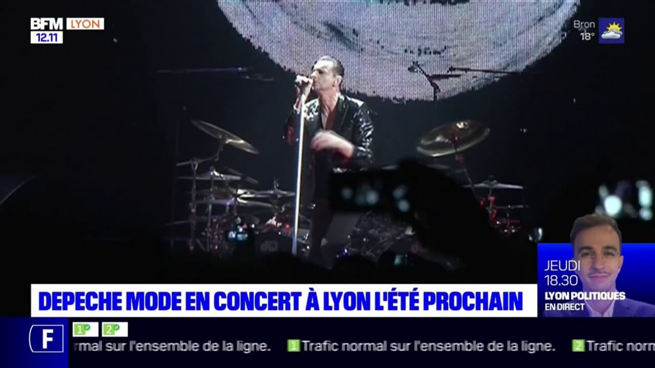 Lyon: Depeche Mode en concert au Groupama Stadium l'été prochain Lyon: Depeche Mode en concert au Groupama Stadium l'été prochain