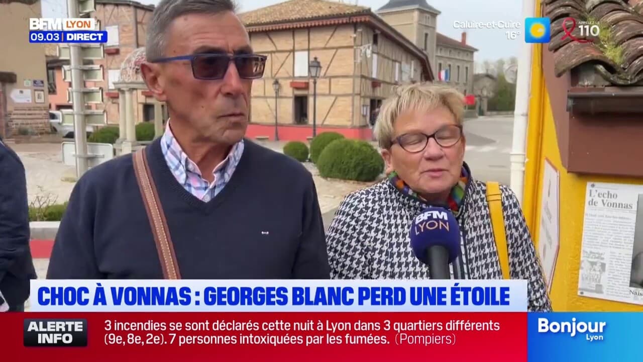 Vonnas: le chef Georges Blanc passe de trois à deux étoiles