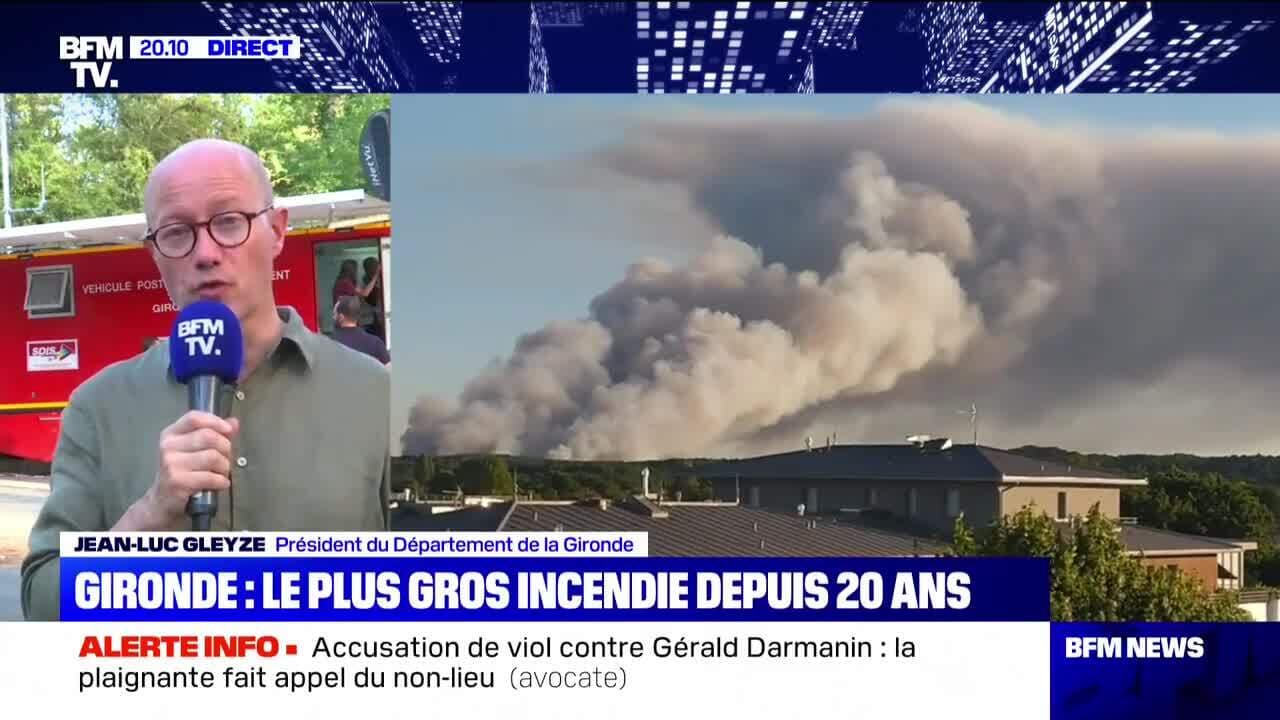 Gironde 2 800 Hectares Partis En Fumée 13 07