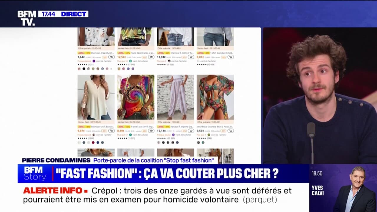 Pénalisation de la "fast fashion": "Cette loi est historique en France ...