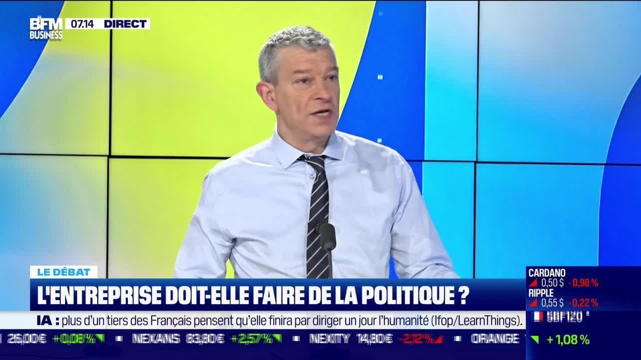 Nicolas Doze face à Jean-Marc Daniel : L'entreprise doit-elle faire de ...