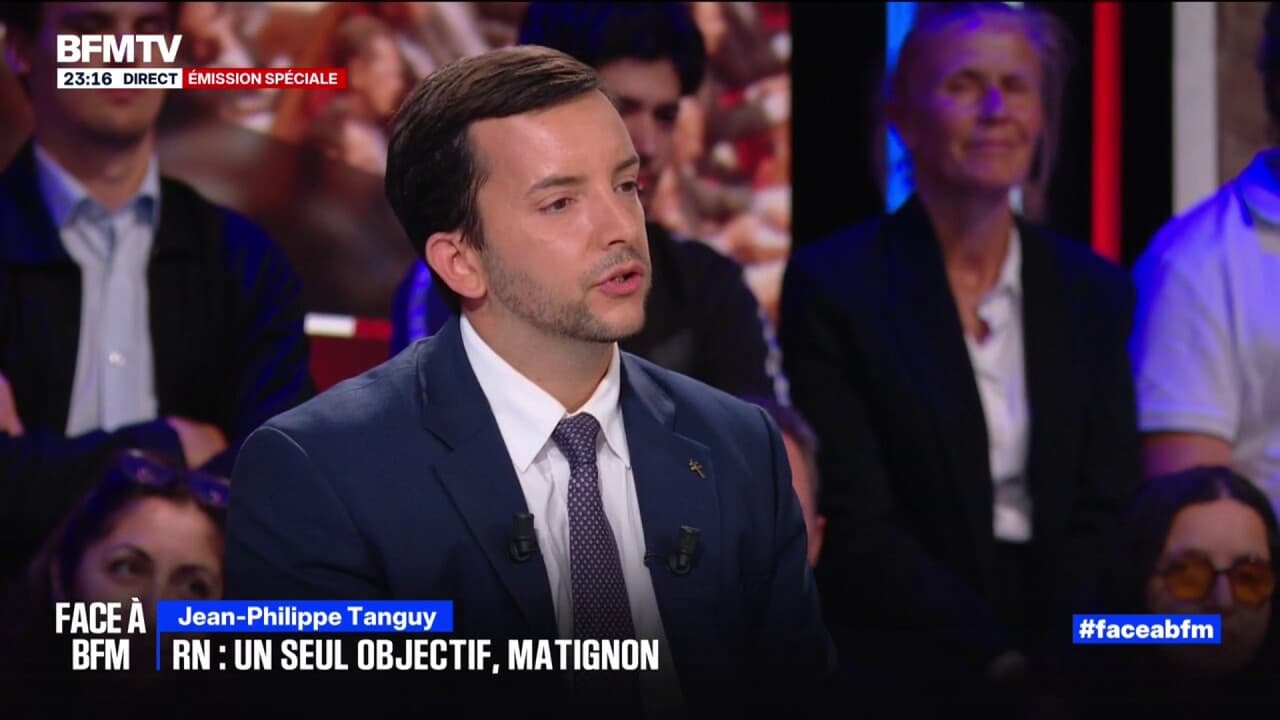 Jean-Philippe Tanguy, député (RN), explique le plan du Rassemblement ...