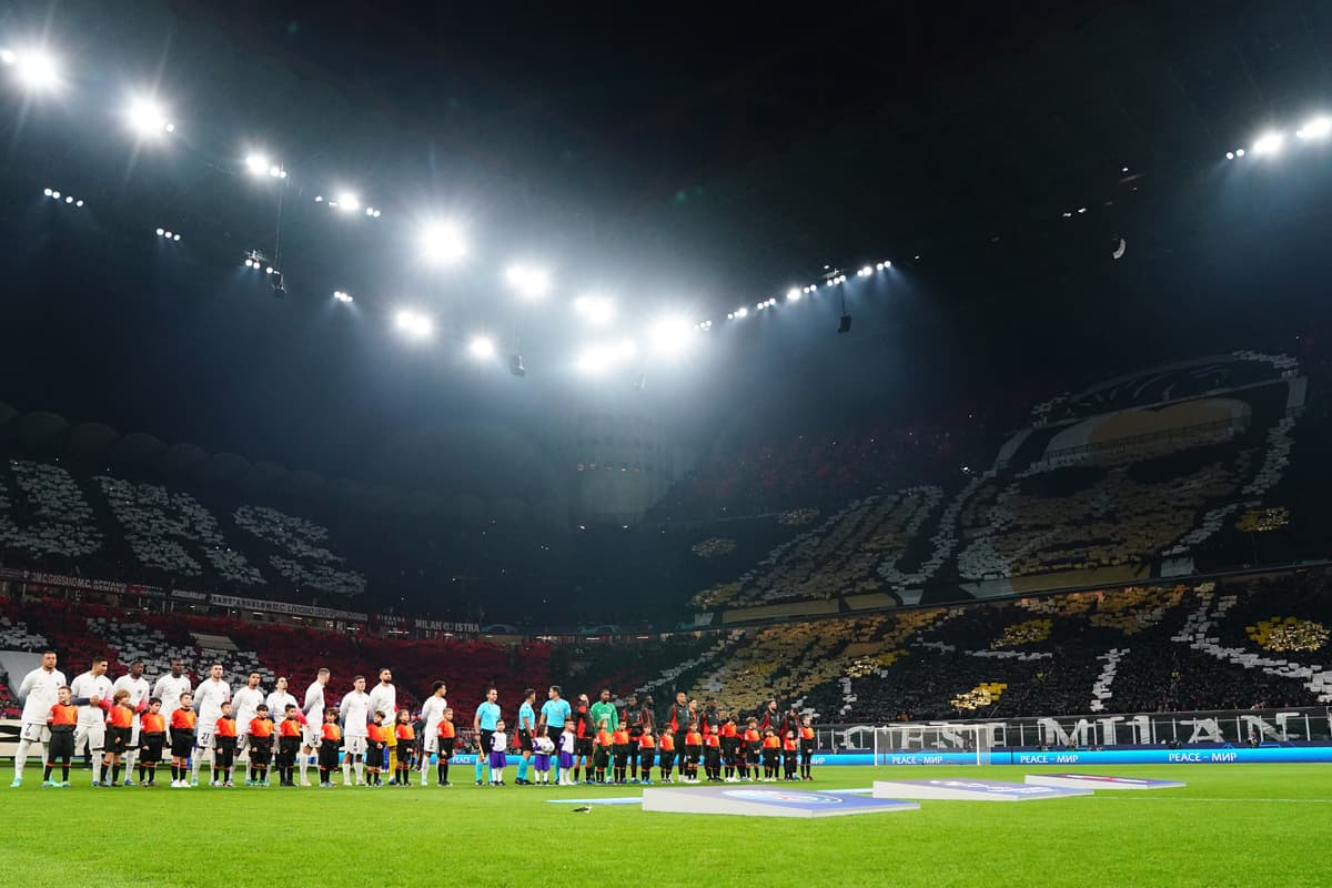 AC Milan-PSG: le superbe tifo Matrix des supporters milanais, en ...