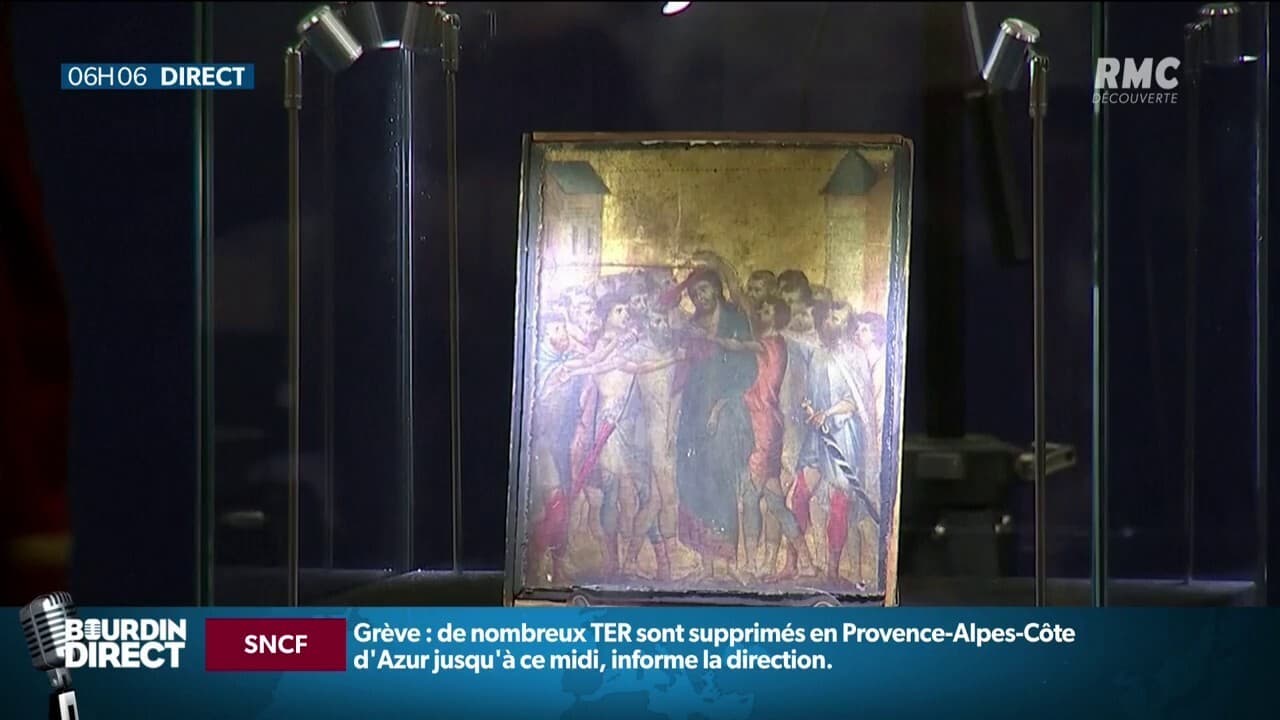 Adjugé 24 millions d'euros, une oeuvre de l'Italien Cimabue devient le ...