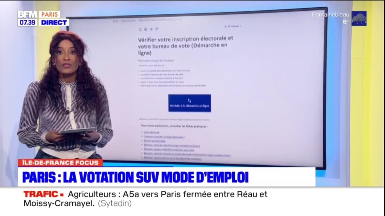 Paris: le mode d'emploi sur la votation citoyenne sur la place des SUV ...