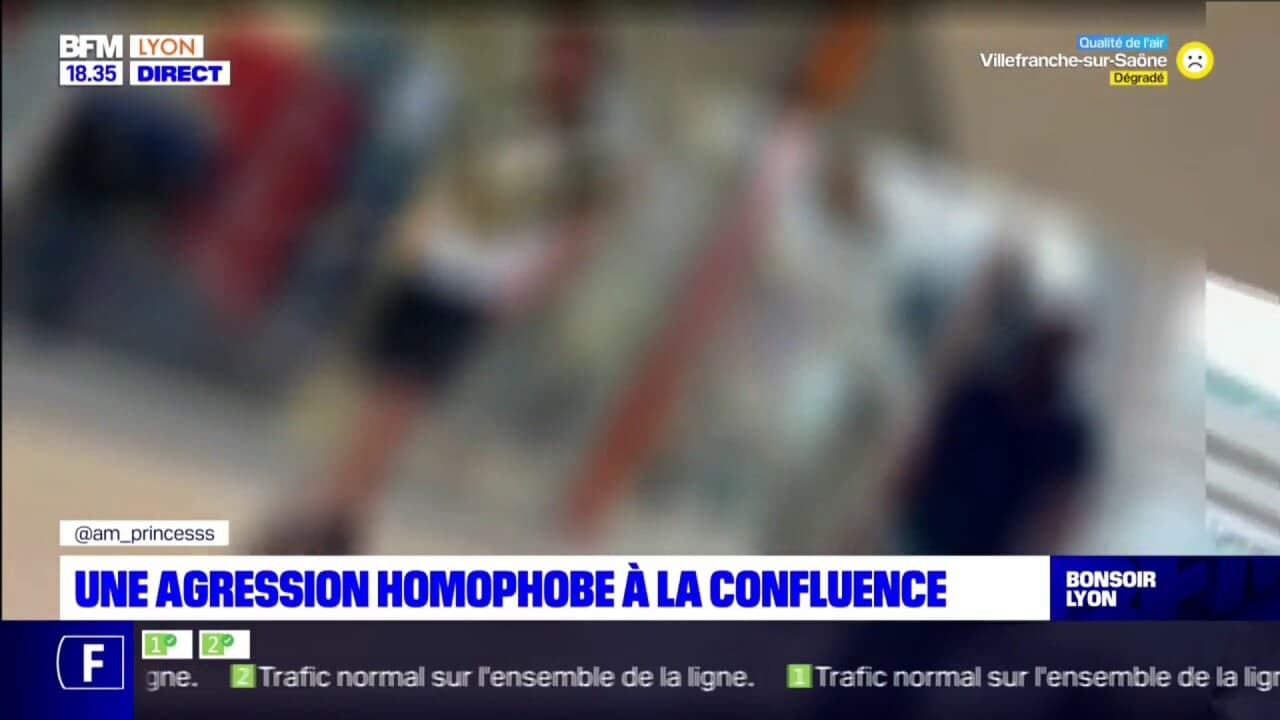 Lyon: une agression homophobe à la Confluence