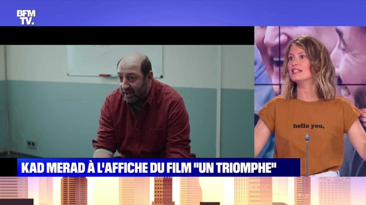 Kad Merad à l'affiche du film "Un triomphe" - 31/08