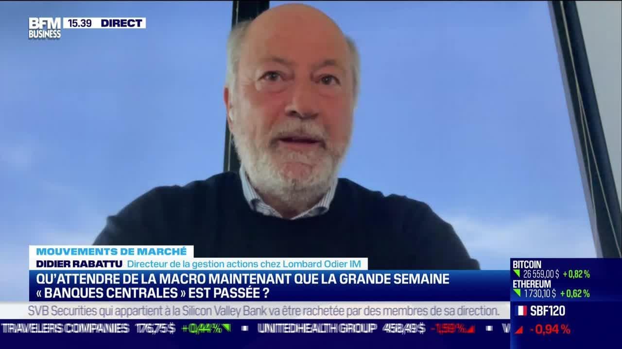 Didier Rabattu (LombardOdierIM) : qu'attendre de la macro maintenant ...