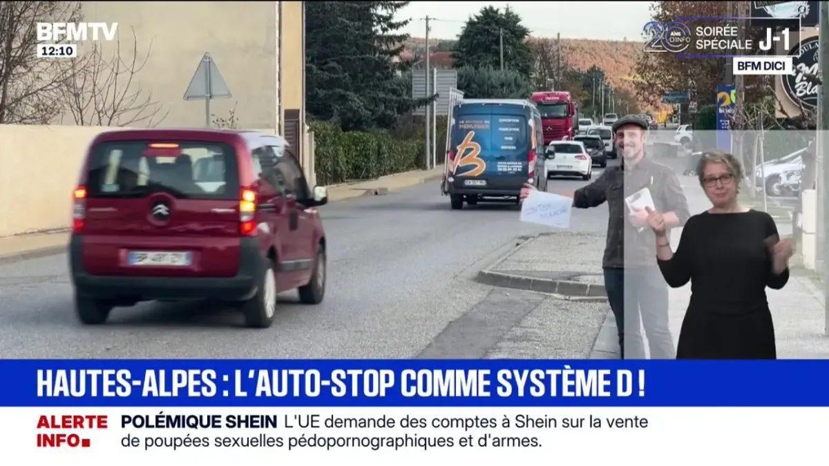 Hautes-Alpes: l'auto-stop, une alternative pour pallier le manque de ...