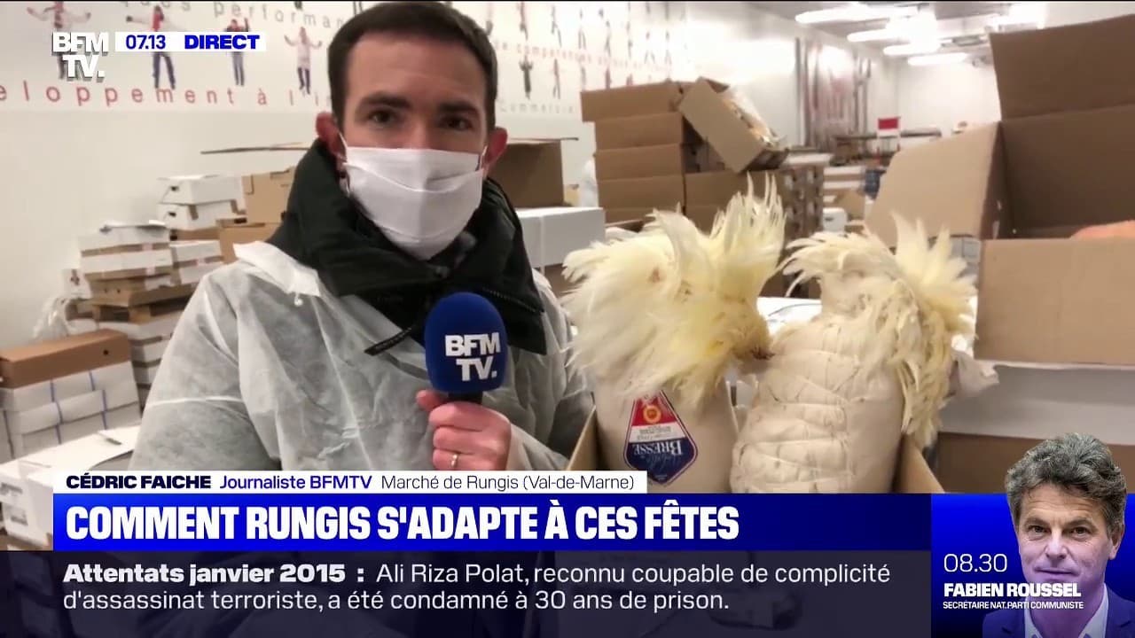 Repas de Noël en petit comité: comment Rungis s'adapte à ces fêtes? Repas de Noël en petit comité: comment Rungis s'adapte à ces fêtes?