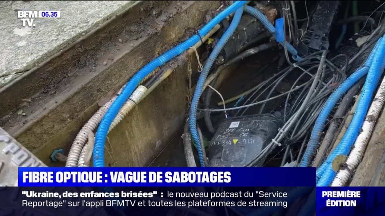 Fibre optique: des câbles sectionnés à l'origine de nombreuses coupures ...