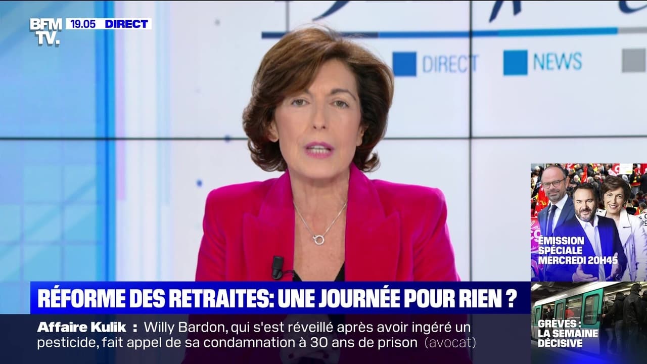 19H Ruth Elkrief - Lundi 9 Décembre 2019