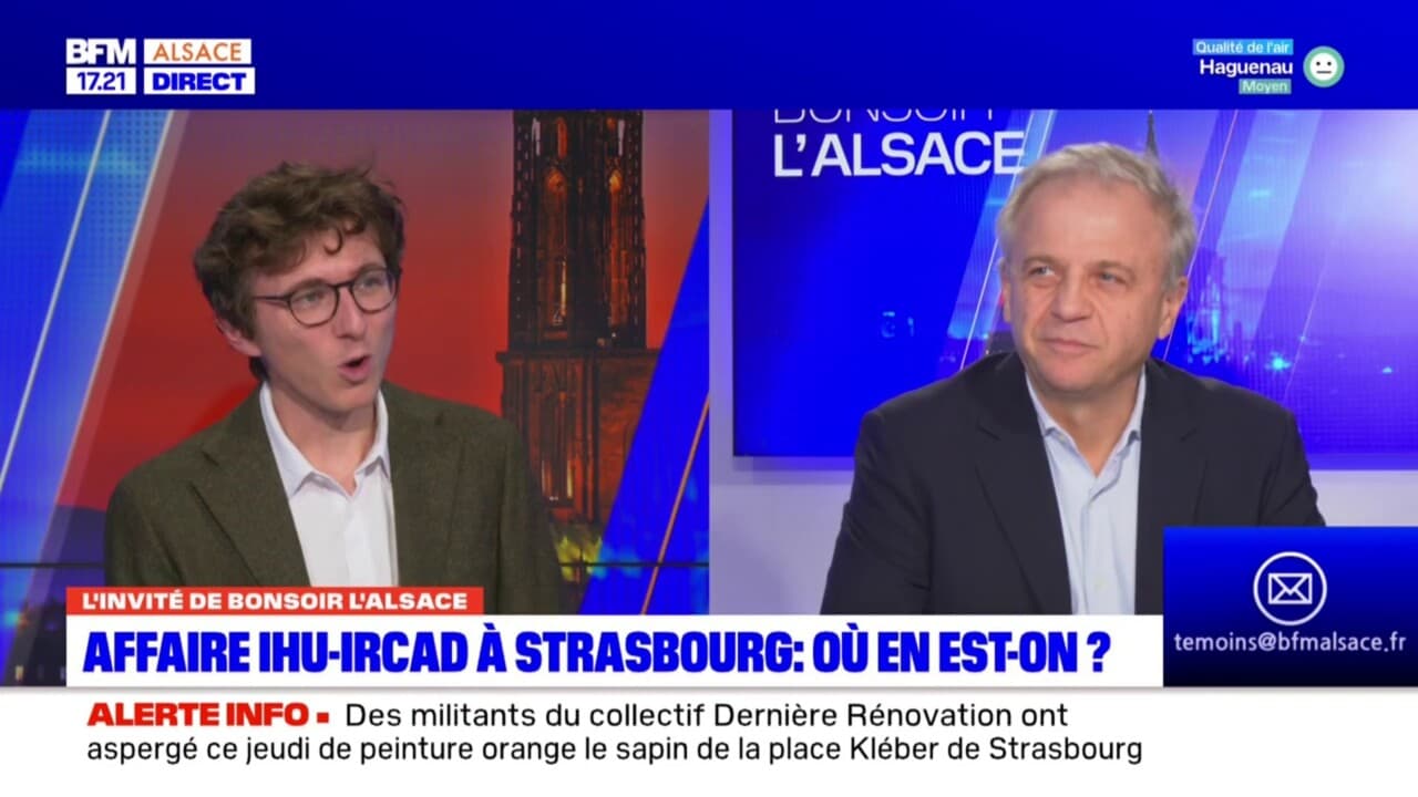 Strasbourg: Christian Debry, futur directeur général de l'IHU, évoque ...
