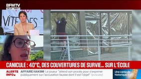 Bois-Colombes: des parents installent des couvertures de survie sur les ...