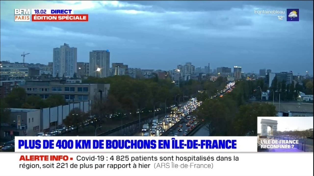 Plus de 400 km de bouchons, les Parisiens fuient déjà la capitale?