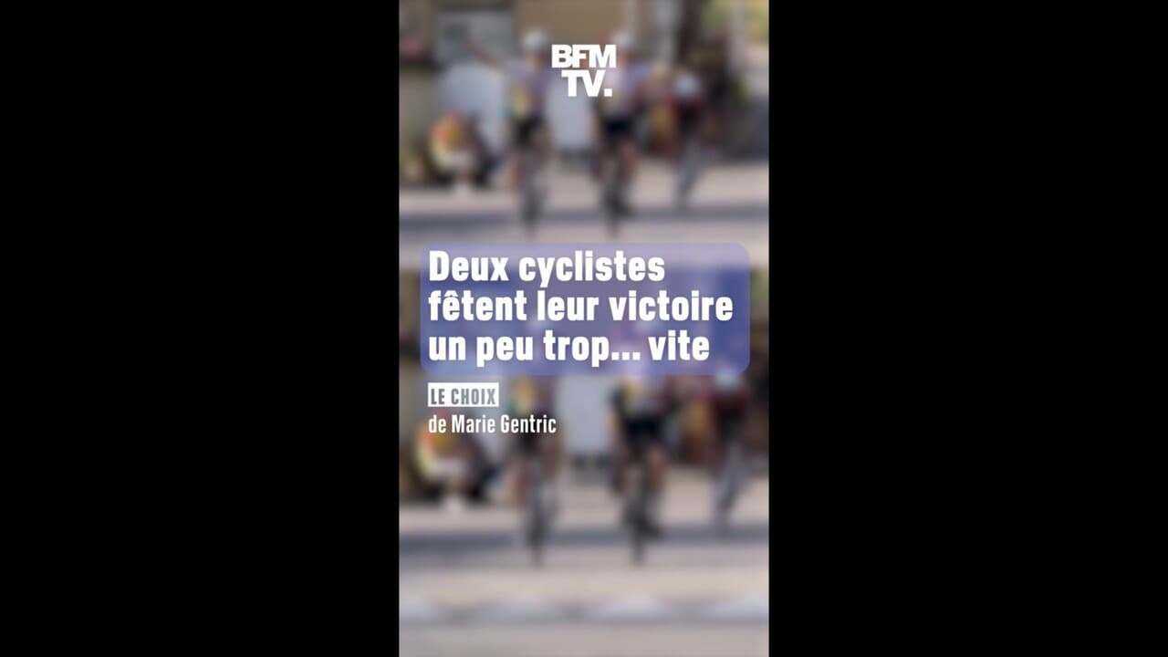Dans le Rhône, deux cyclistes fêtent trop vite leur victoire et se font ...