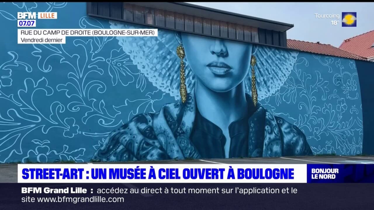 Boulogne Sur Mer La 8e édition Du Festival Street Art Bat Son Plein