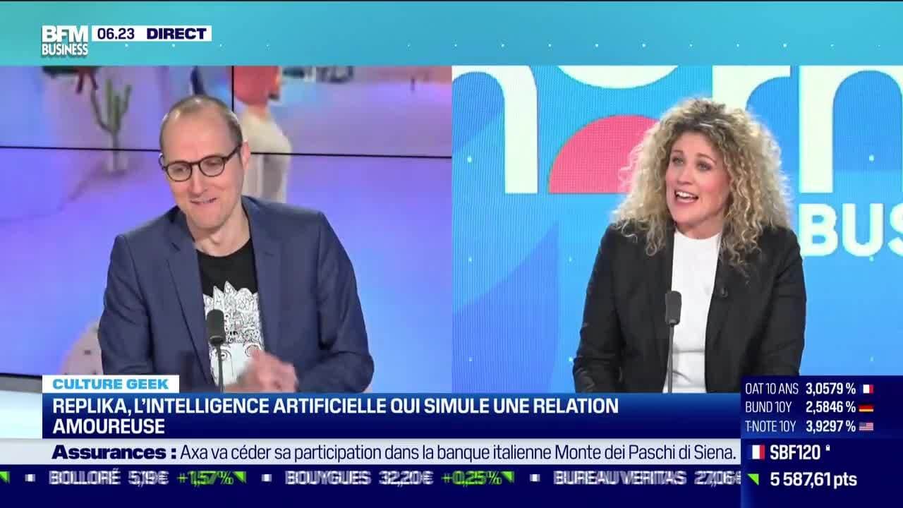 Culture Geek : Replika, l'intelligence artificielle qui simule une relation amoureuse, par ...