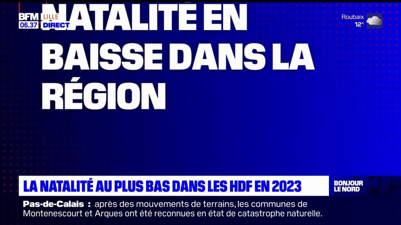Hauts-de-France: la natalité en baisse en 2023 Hauts-de-France: la natalité en baisse en 2023