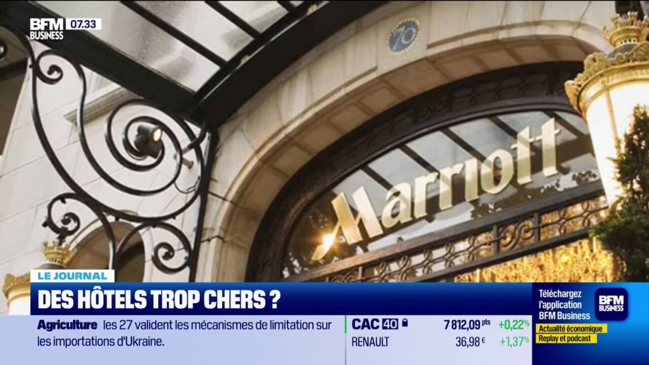 Des hôtels trop chers