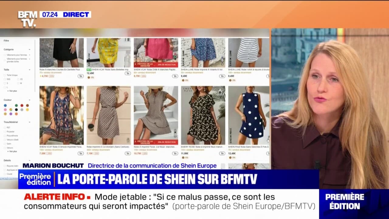 Marion Bouchut (directrice de la communication de Shein Europe): "Nous ...