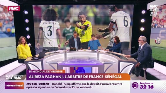 Alireza Faghani, l'arbitre de France-Sénégal