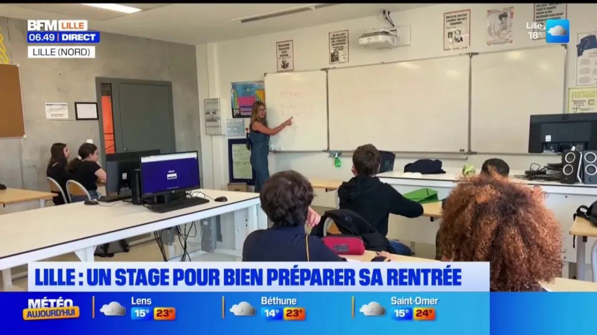 Lille: un stage pour bien préparer sa rentrée