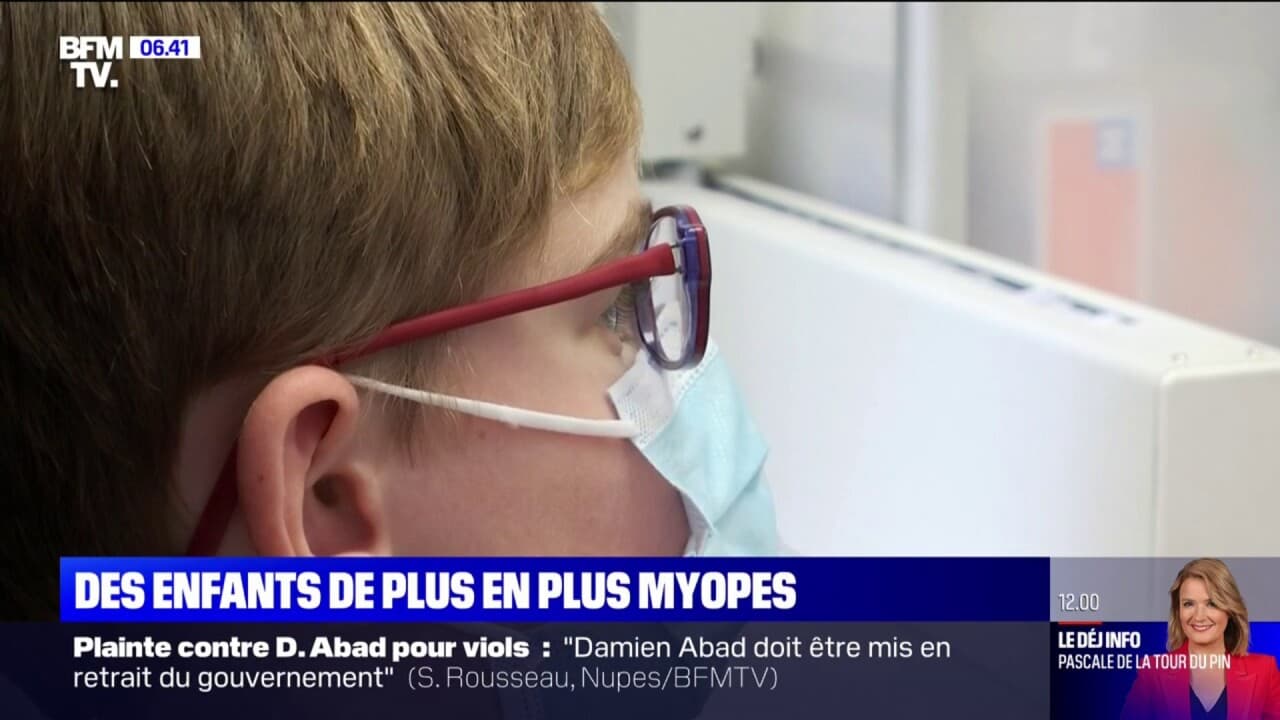 De plus en plus d'enfants touchés par la myopie