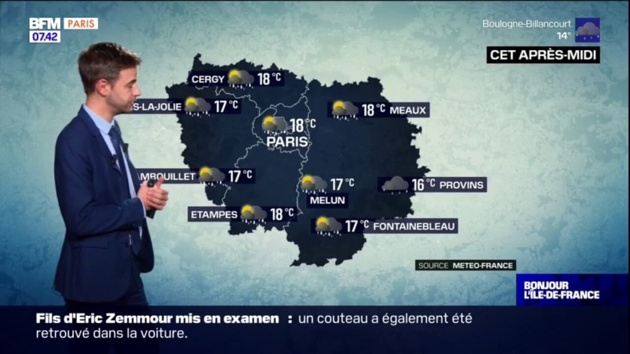 Météo Paris-Île-de-France: beaucoup de pluie toute la journée, jusqu'à ...